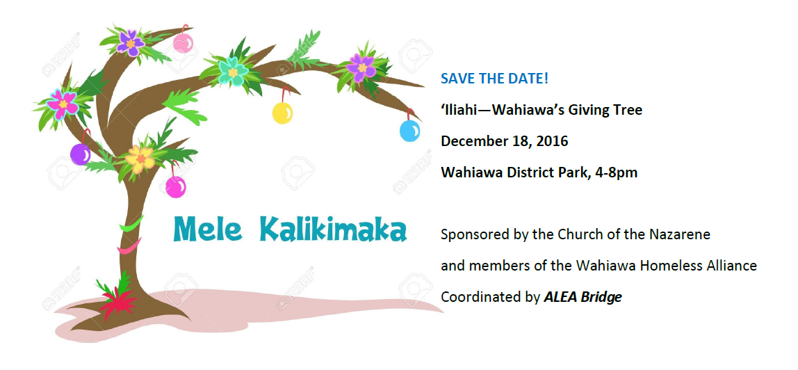 'Iliahi - Wahiawa's Giving Tree - The Awesome Foundation