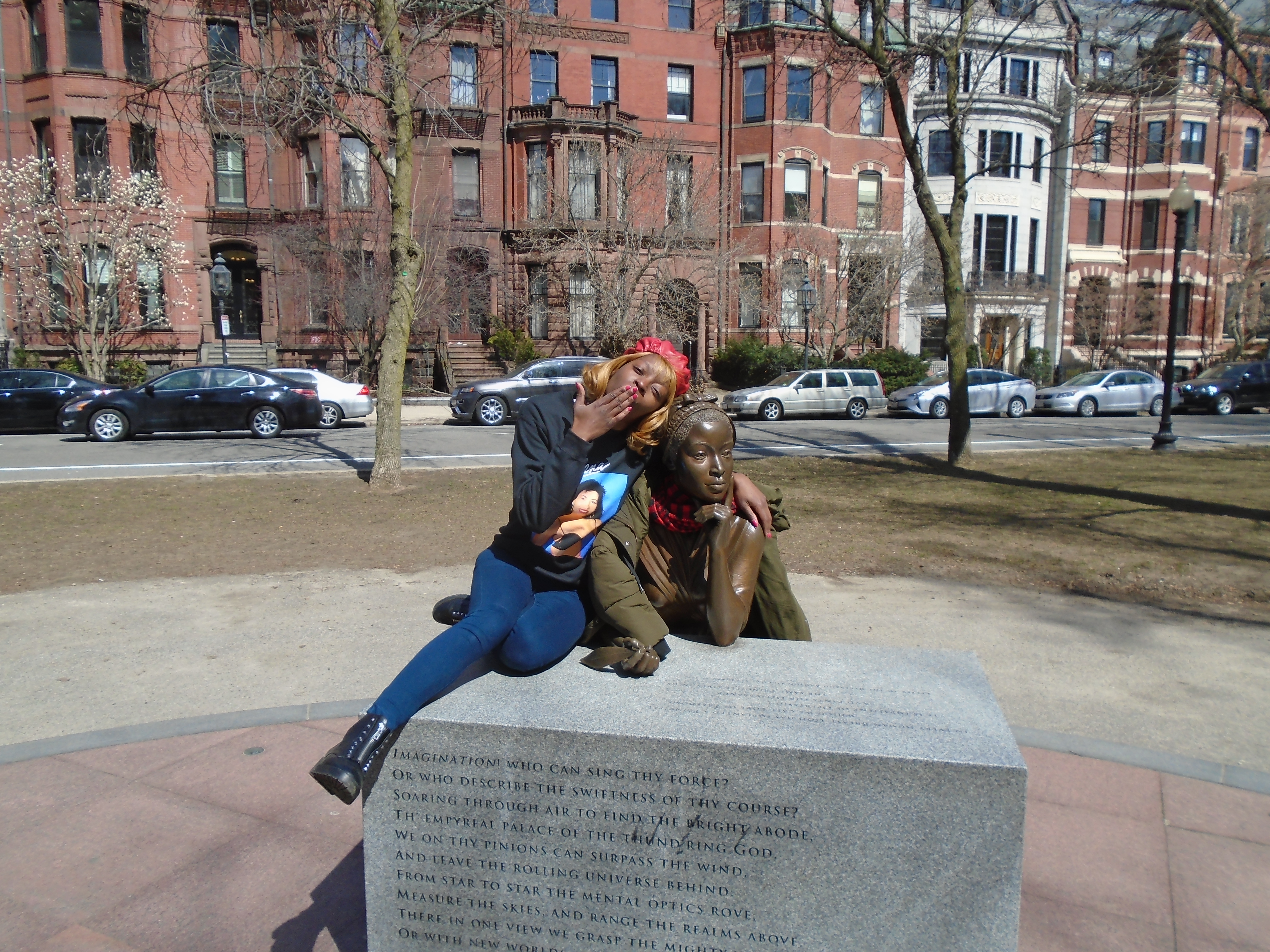 Boston Women's Memorial Statue Fashion Show - The Awesome Foundation