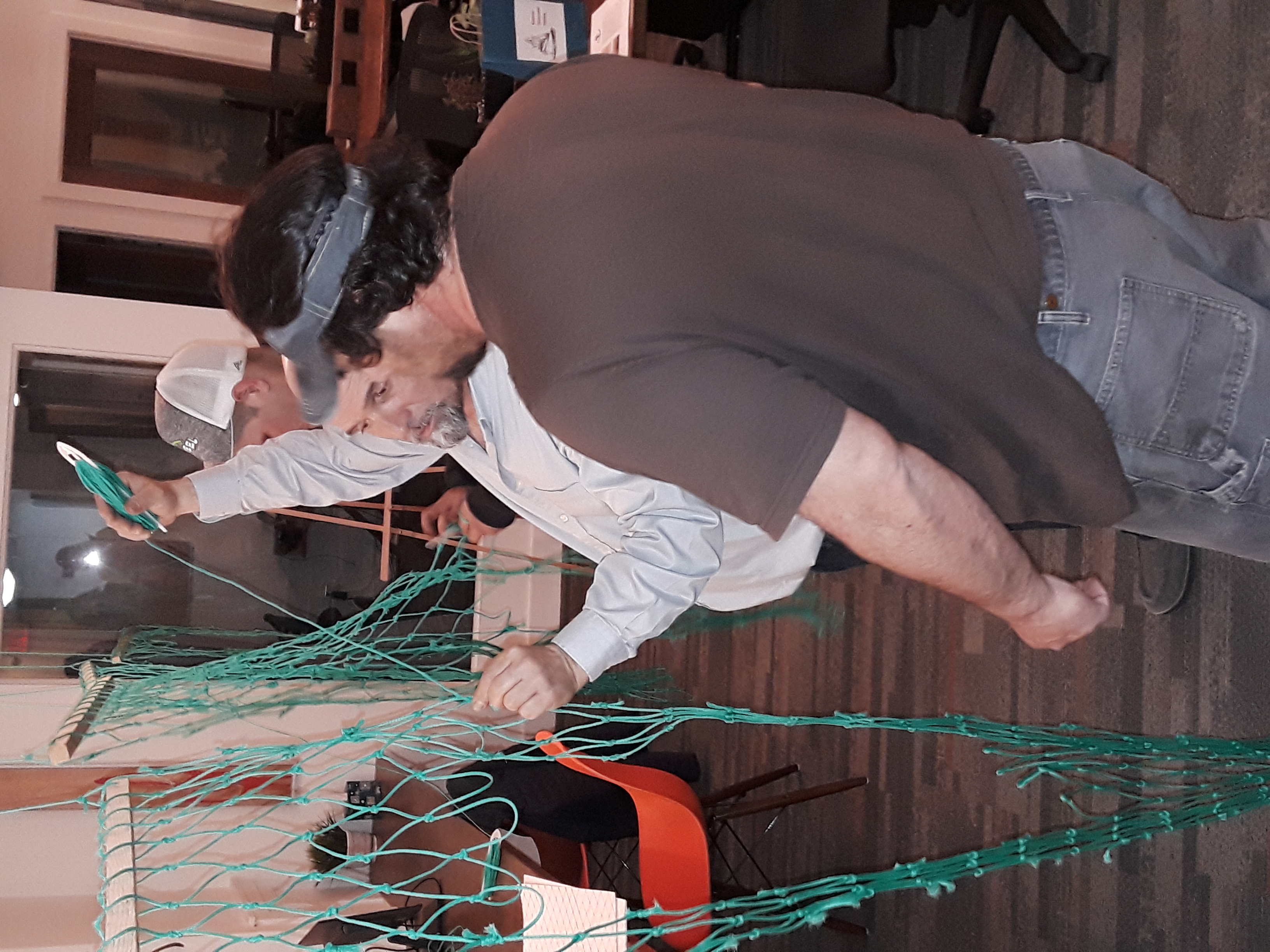 Introduction to net mending class - The Awesome Foundation