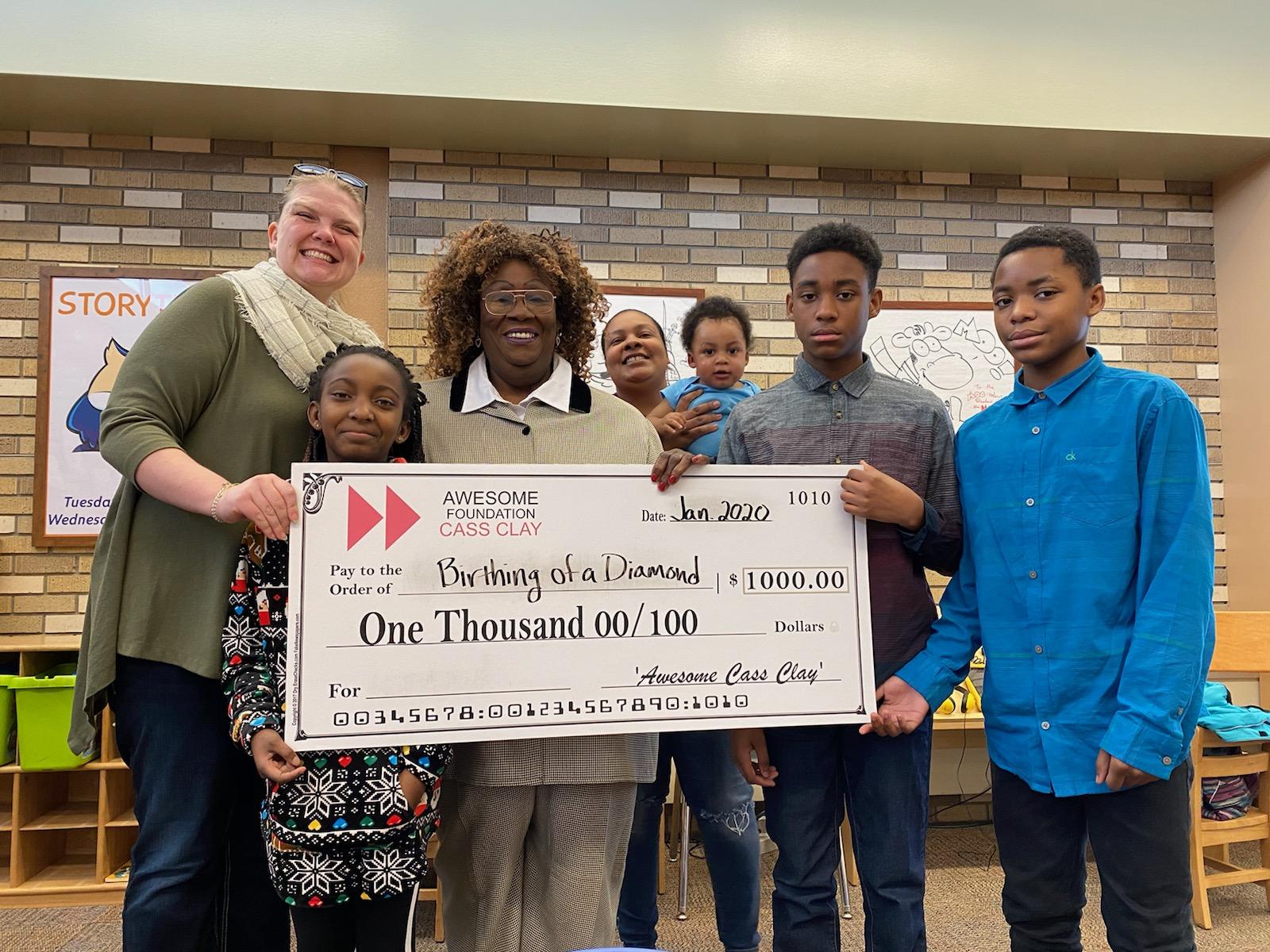 Birthing of a Diamond-Kids Project - The Awesome Foundation