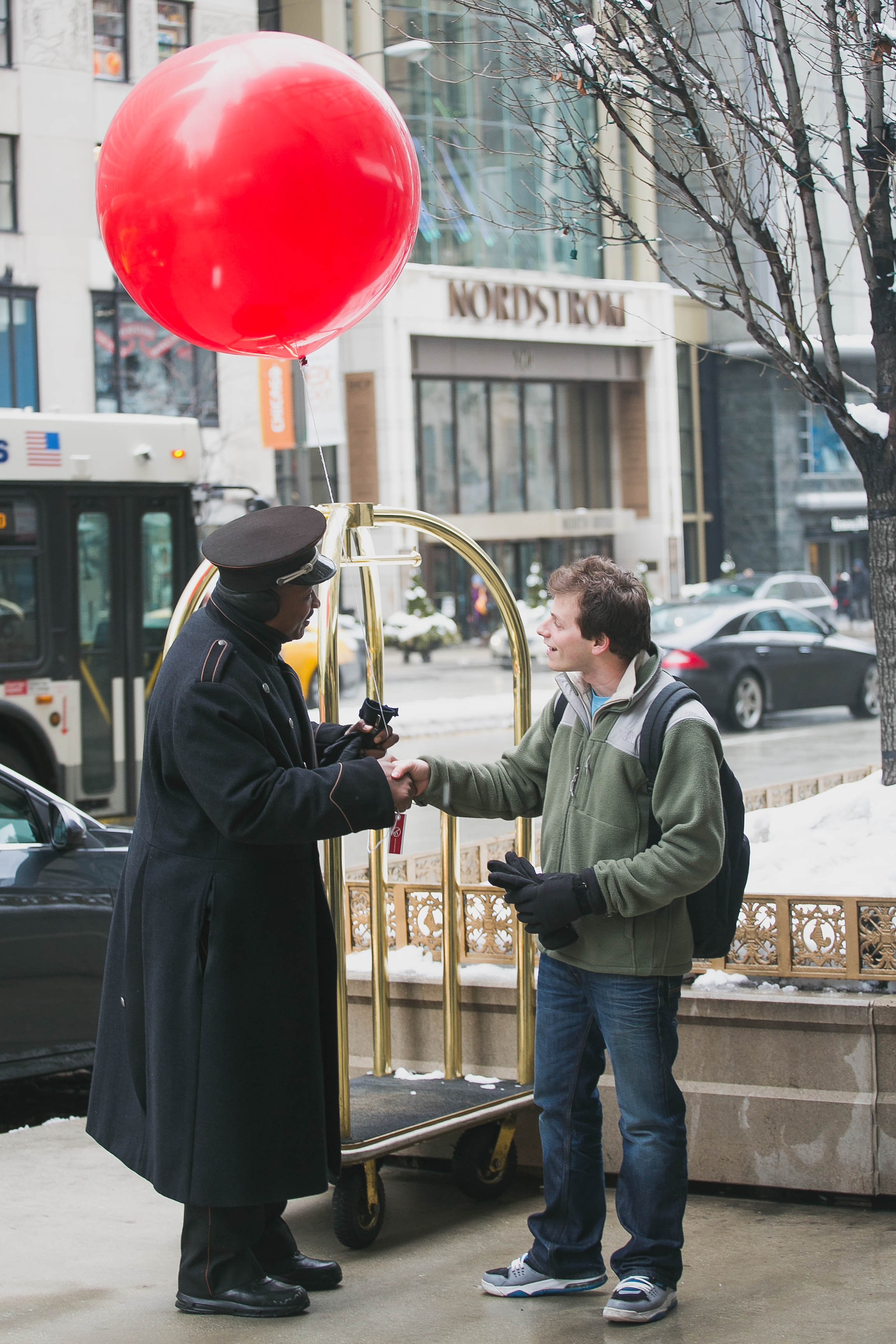 Love Life Balloons (Johnny's Red Balloon Project) - The Awesome Foundation