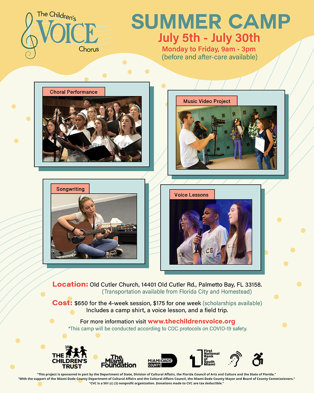 The Children’s Voice Summer Camp: Making the Music - The Awesome Foundation