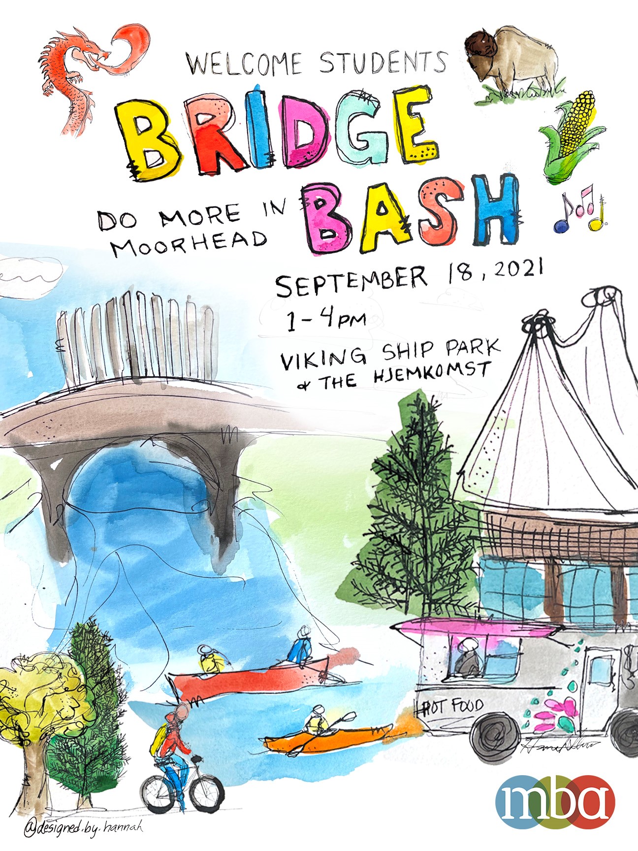 Bridge Bash Welcome students to the FM area. - The Awesome Foundation
