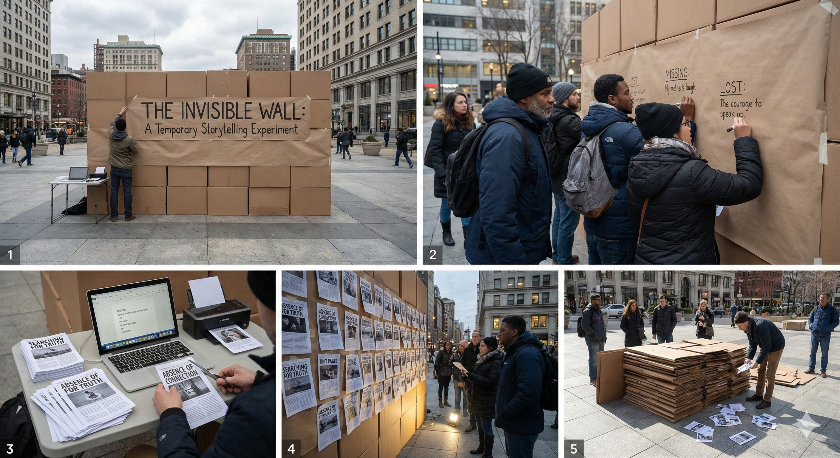Invisible Wall: 48-Hour Newsroom for Hidden Storie - The Awesome Foundation